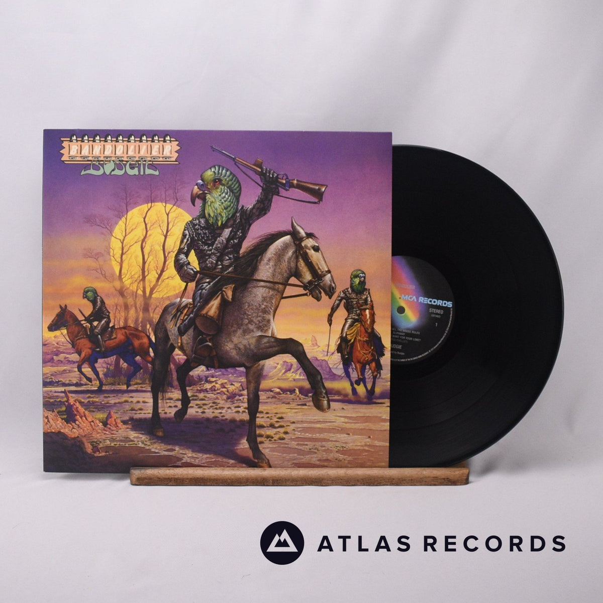 Budgie Bandolier LP Vinyl Record NM/NM – Atlas Records