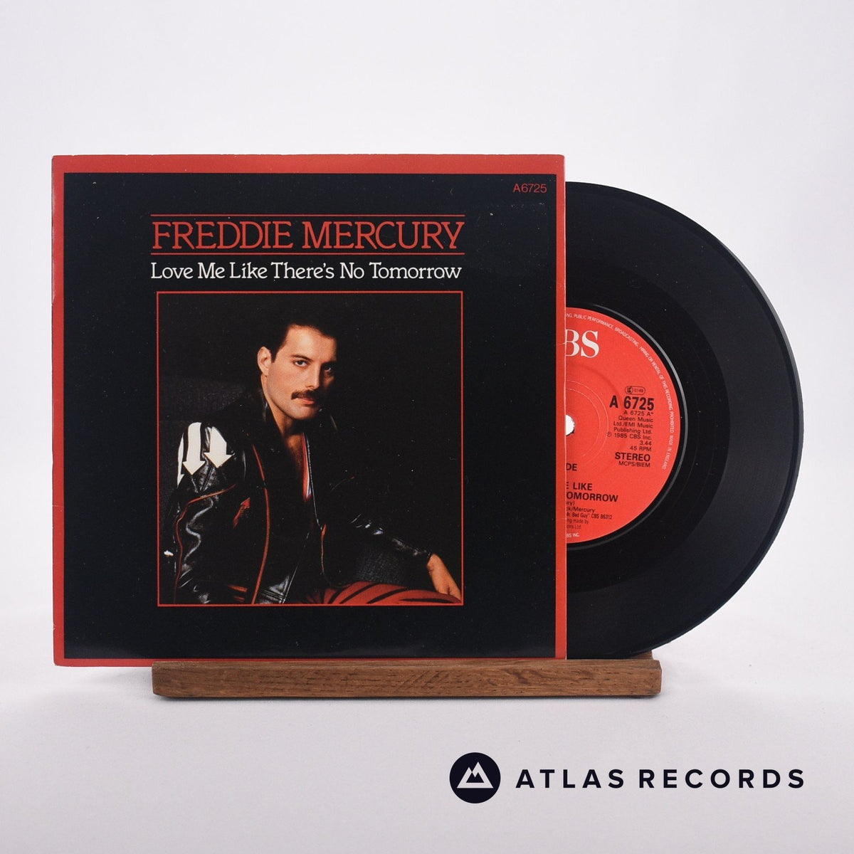 Freddie Mercury Love Me Like There's No Tomorrow 7" Vinyl VG+/EX – Atlas Records