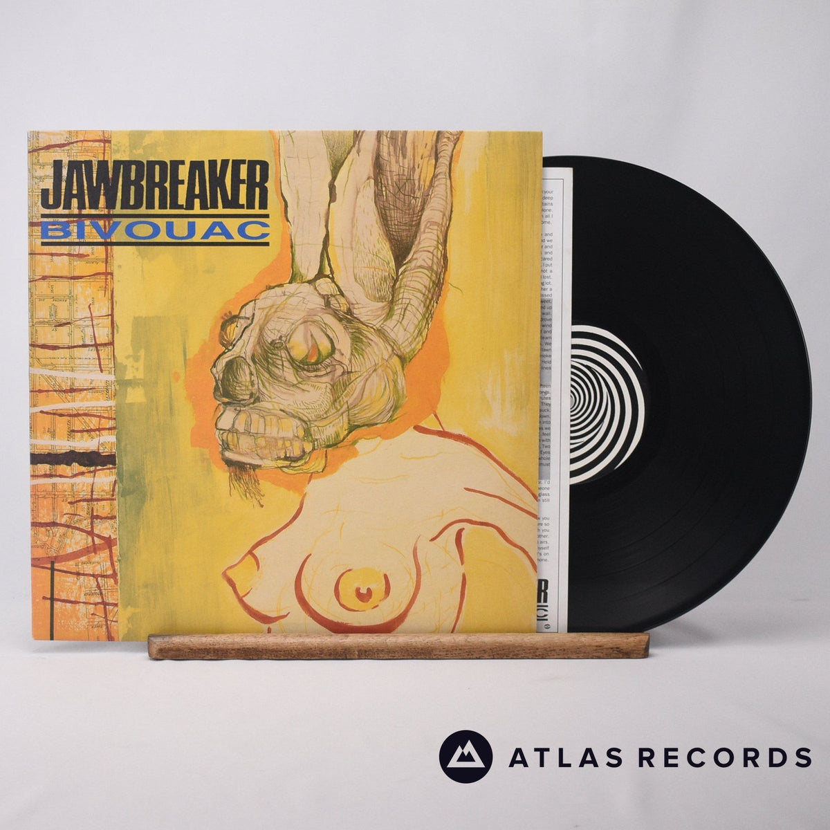 Jawbreaker Bivouac LP Vinyl Record EX/EX – Atlas Records