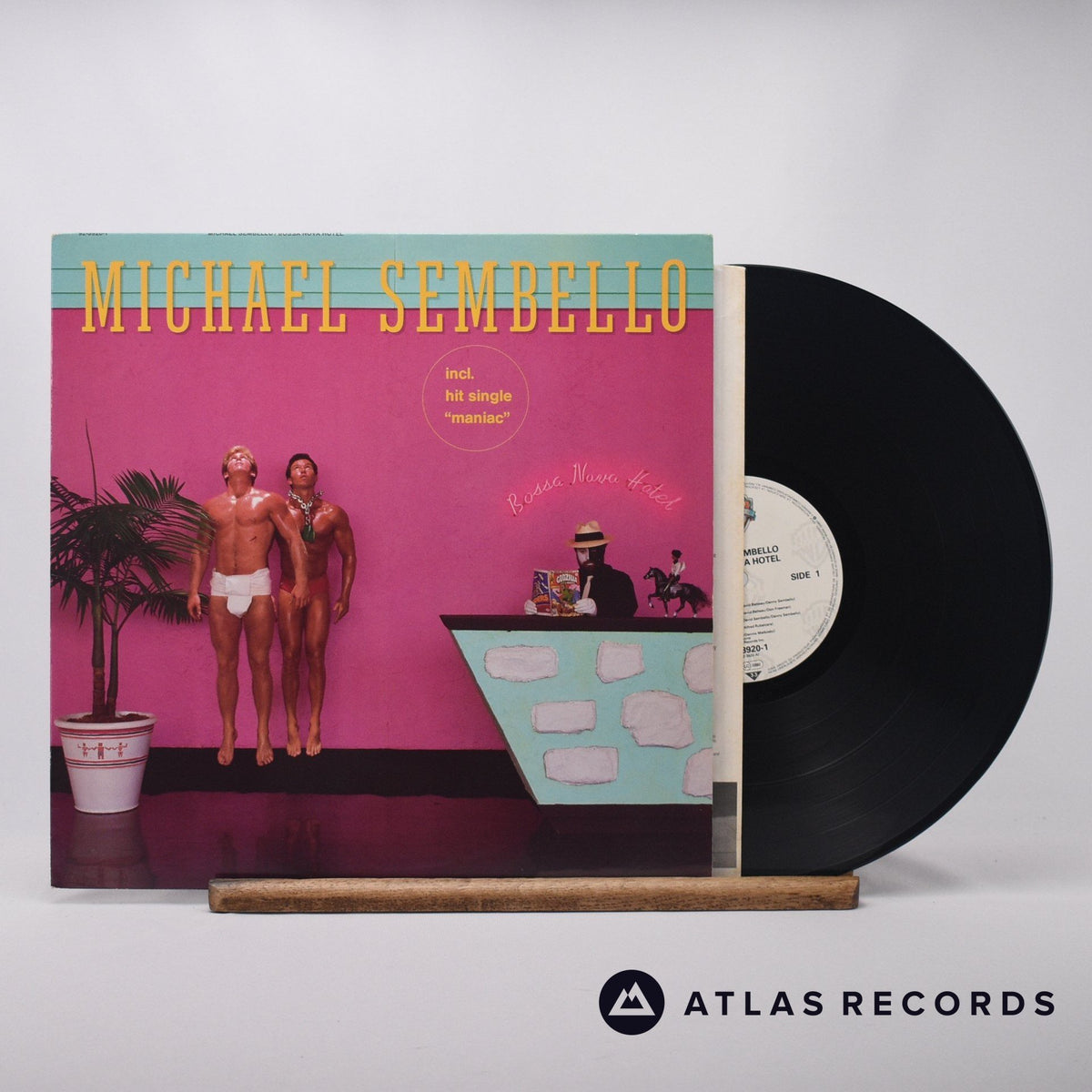 Michael Sembello Bossa Nova Hotel LP Vinyl Record EX/VG+ – Atlas Records