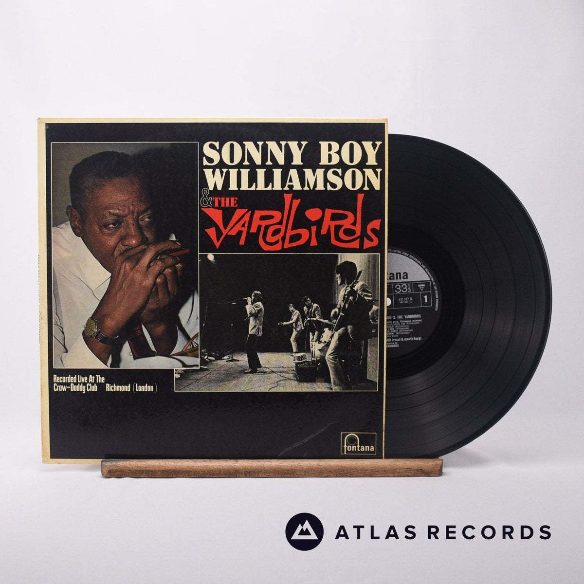 Sonny Boy Williamson Sonny Boy Williamson & The Yardbirds LP Vinyl VG+/VG+ – Atlas Records