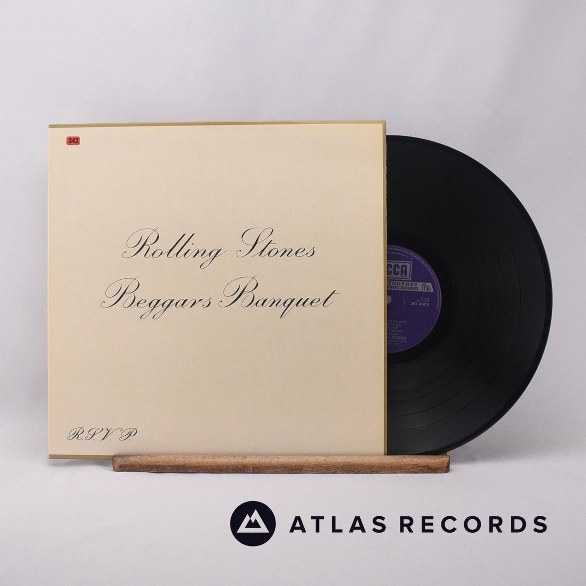 The Rolling Stones Beggars Banquet LP Vinyl Record EX/EX – Atlas Records