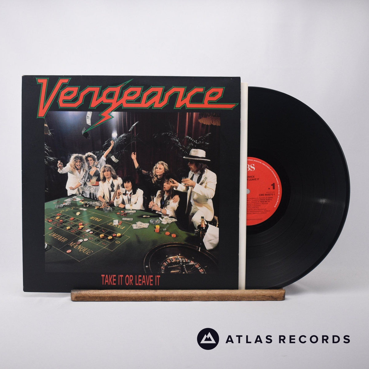 Vengeance Take It Or Leave It LP Vinyl Record VG+/EX – Atlas Records