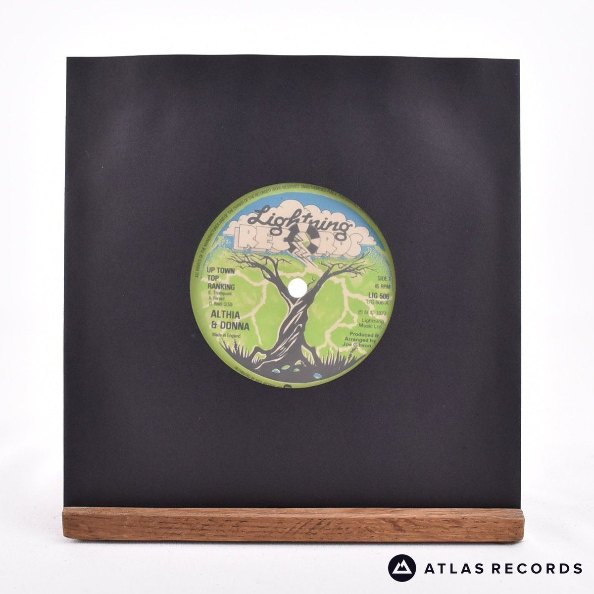 Althea & Donna Up Town Top Ranking 7" Vinyl Record VG+ – Atlas Records