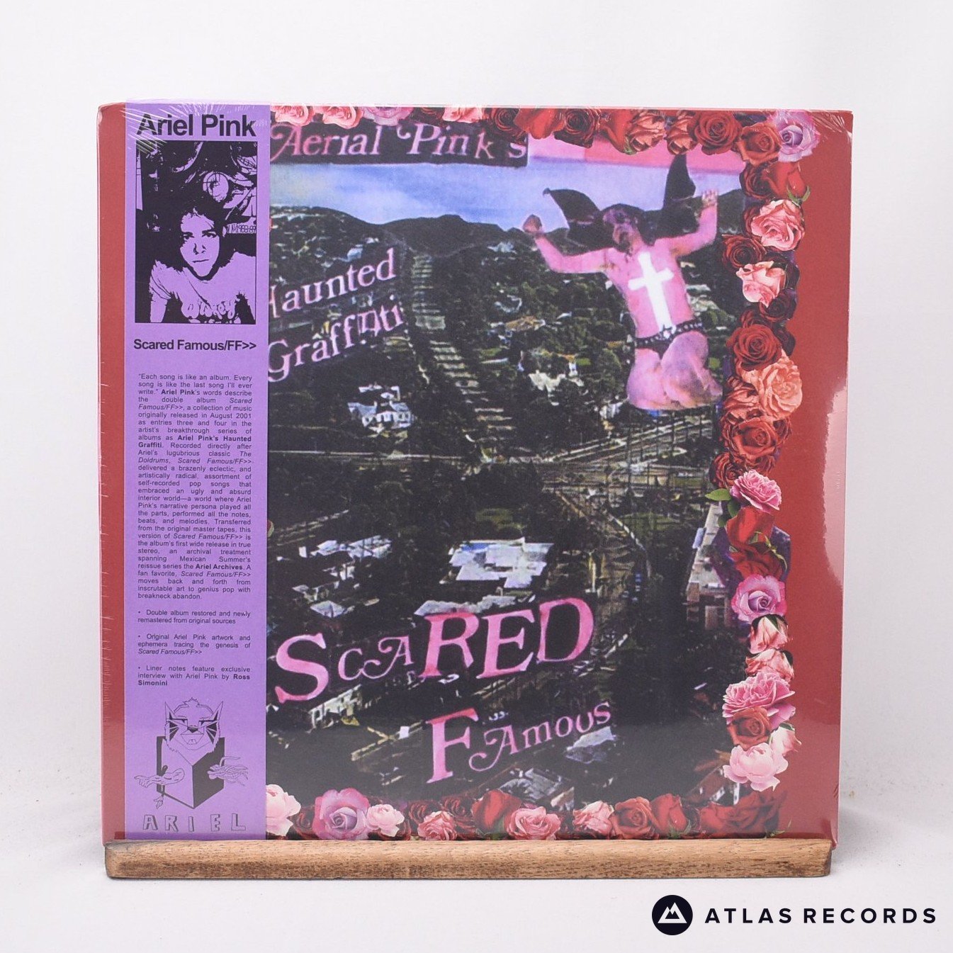 Ariel Pink's Haunted Graffiti Scared Famous / FF>> 2 x LP Vinyl NEW – Atlas Records