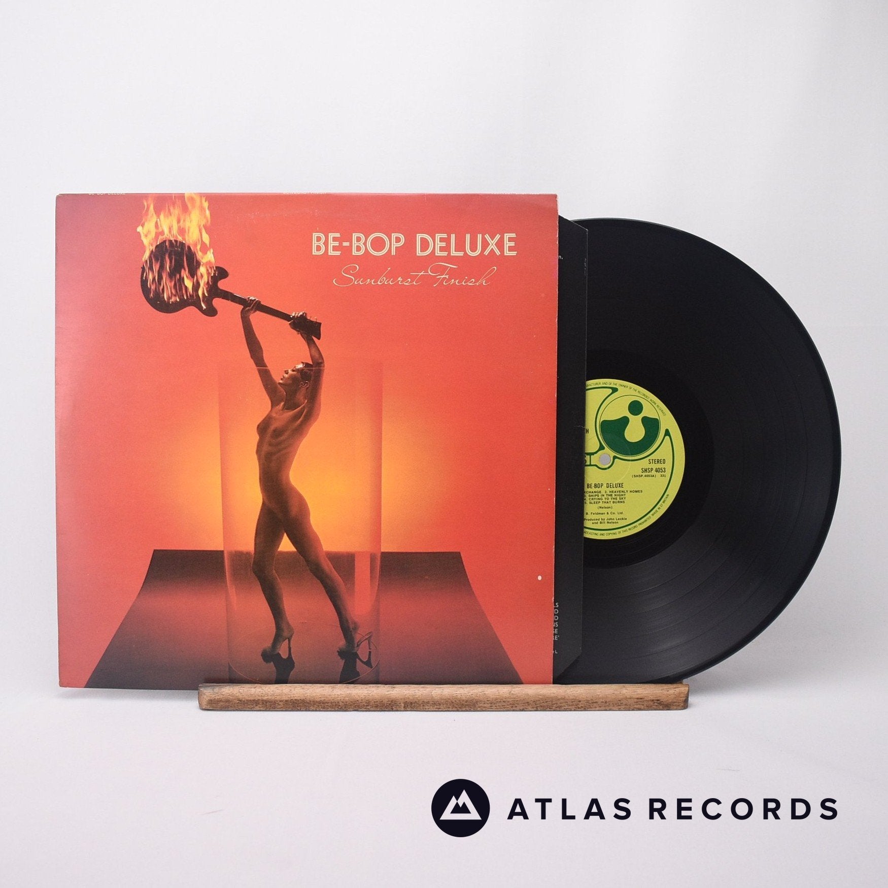 Be Bop Deluxe Sunburst Finish LP Vinyl Record EX/EX – Atlas Records