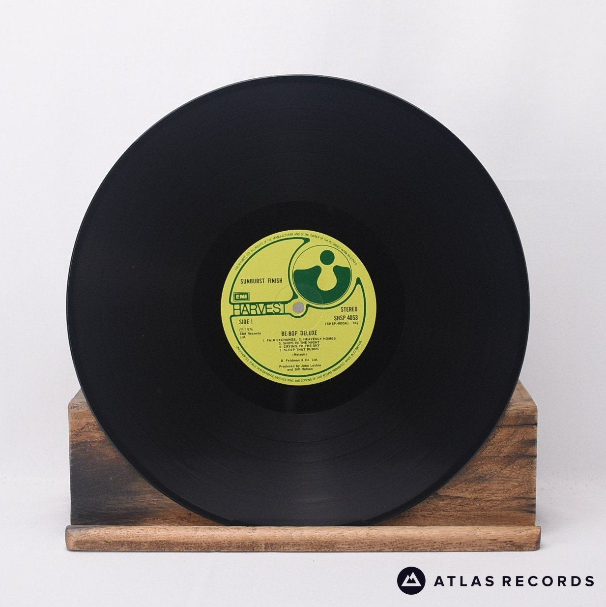 Be Bop Deluxe Sunburst Finish LP Vinyl Record EX/EX – Atlas Records