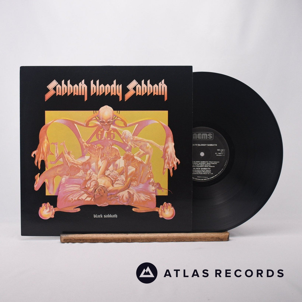 Black Sabbath Sabbath Bloody Sabbath LP Vinyl Record VG+/EX – Atlas Records