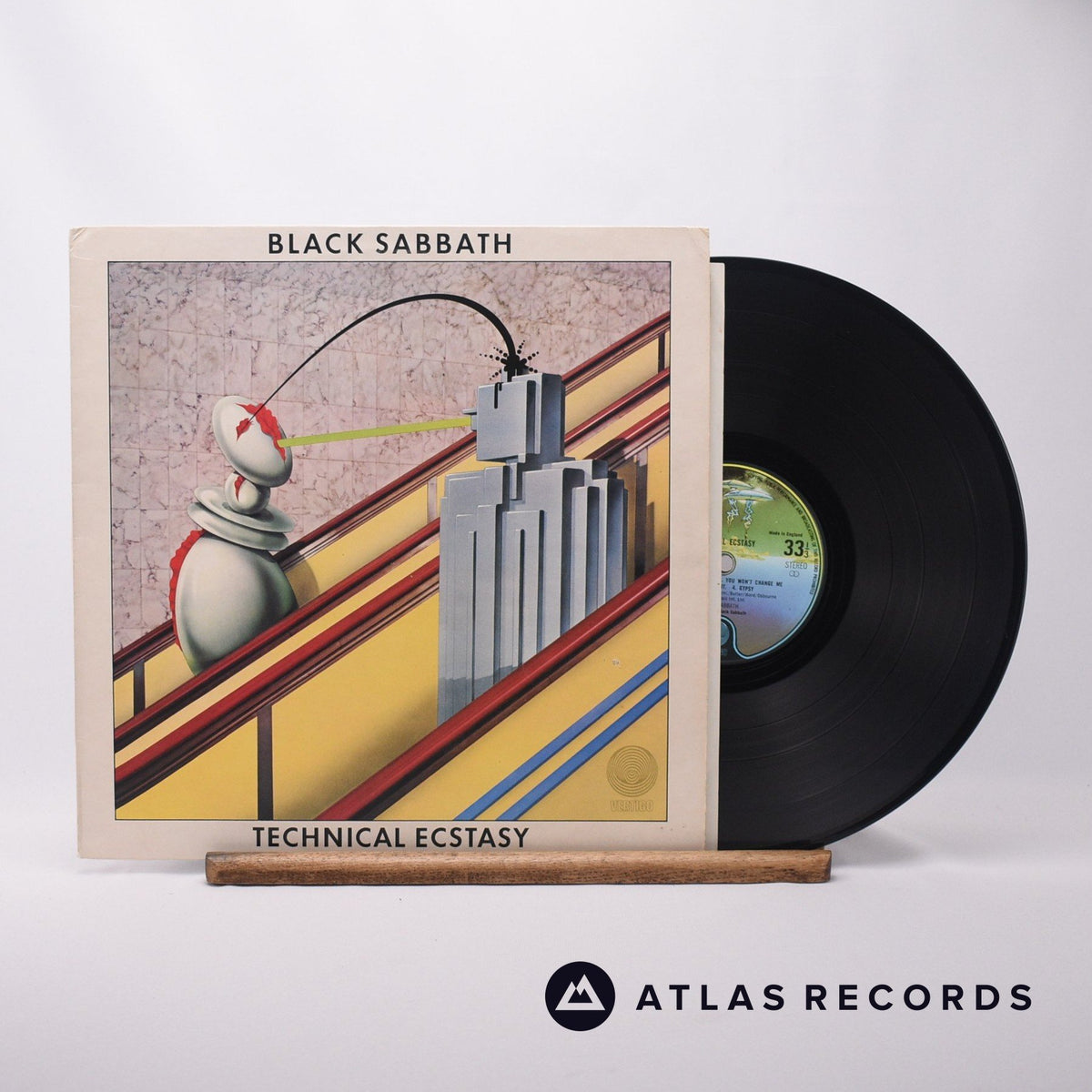Black Sabbath Technical Ecstasy LP Vinyl Record VG+/VG+ – Atlas Records