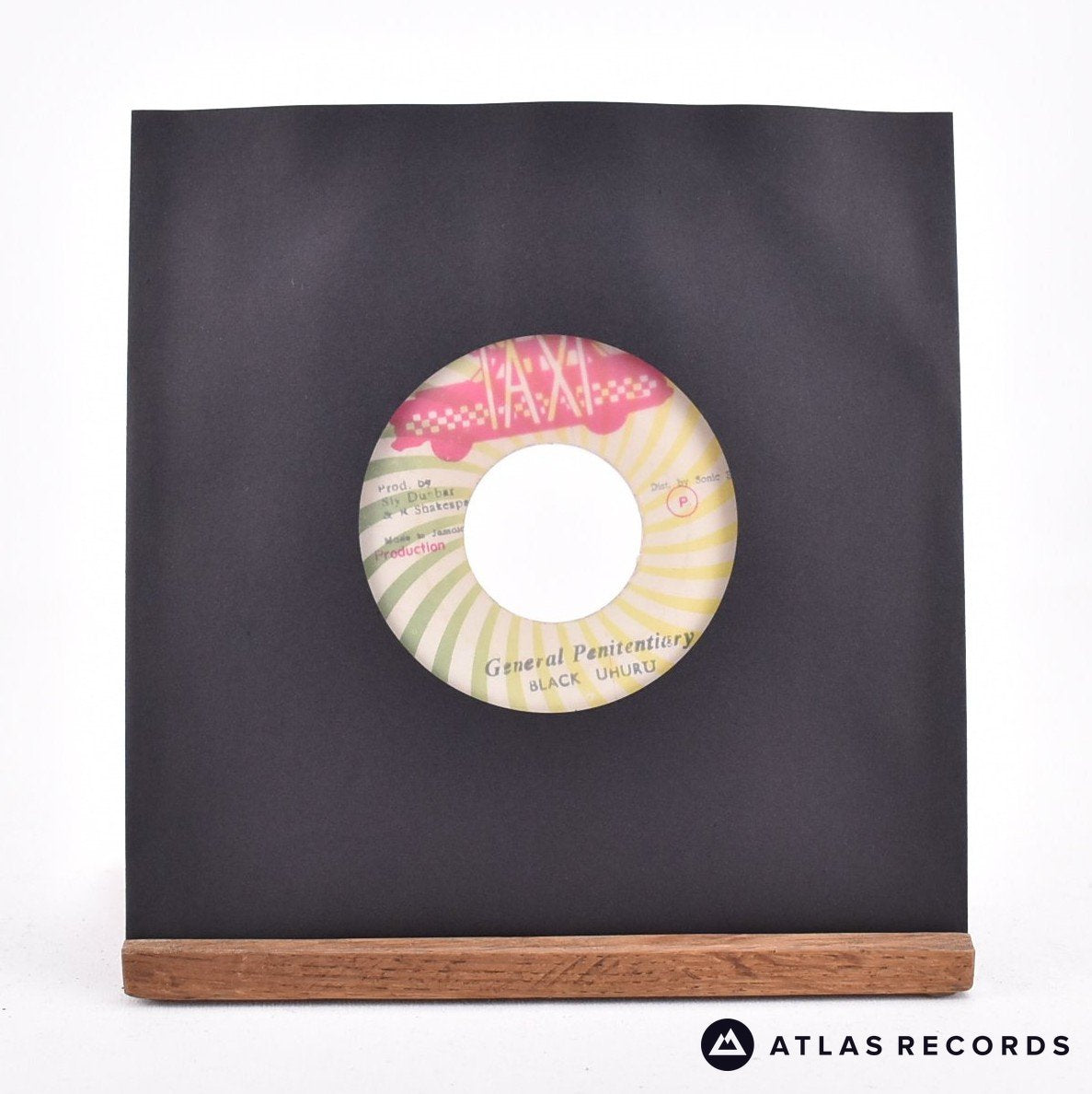 Black Uhuru General Penitentiary 7" Vinyl Record VG – Atlas Records