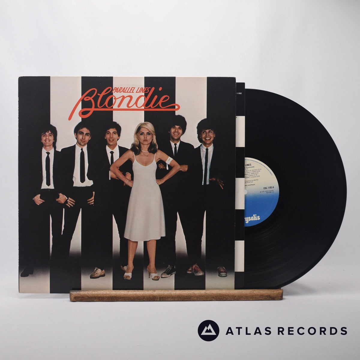 Blondie Parallel Lines LP Vinyl Record EX/EX – Atlas Records