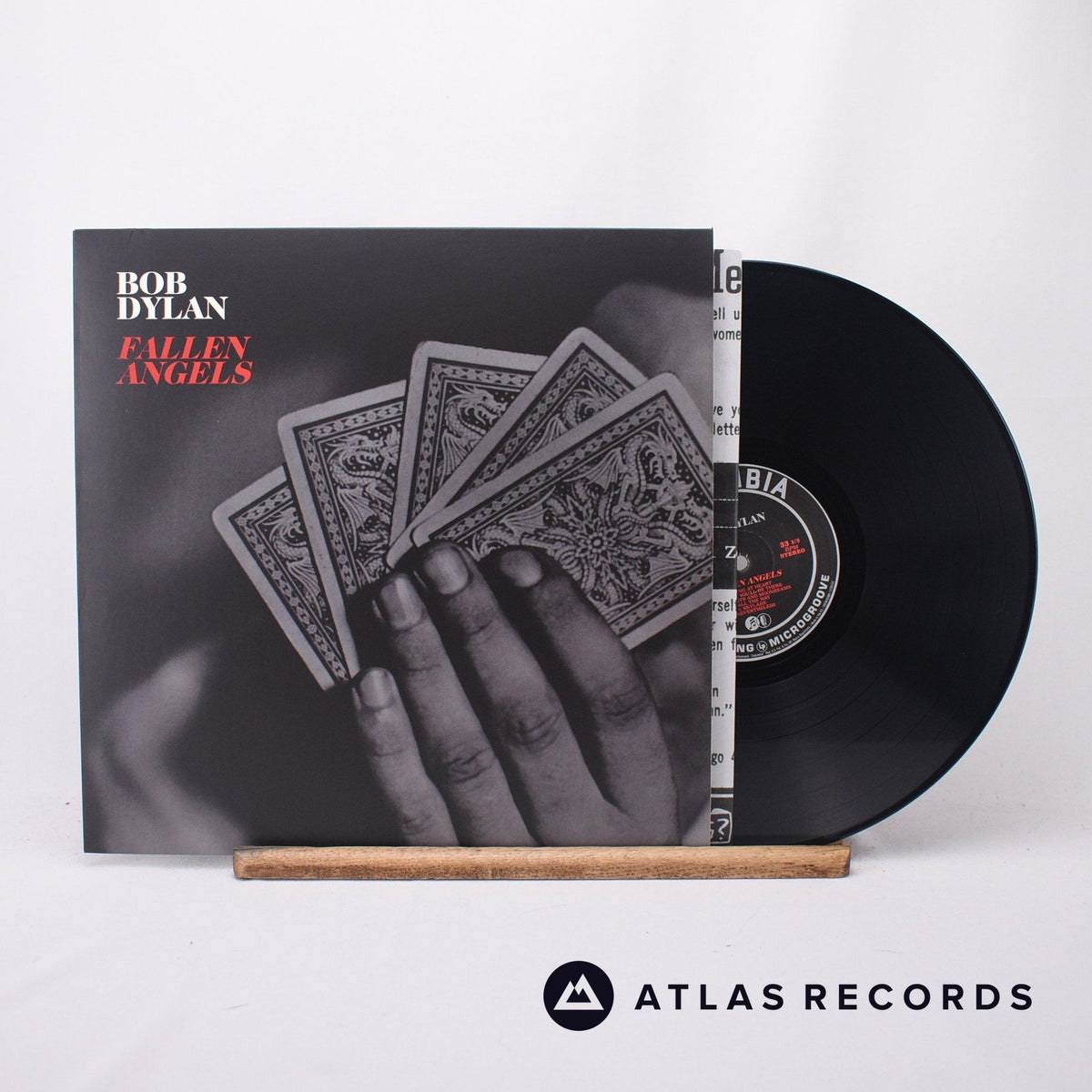 Bob Dylan Fallen Angels LP Vinyl Record NM/EX – Atlas Records