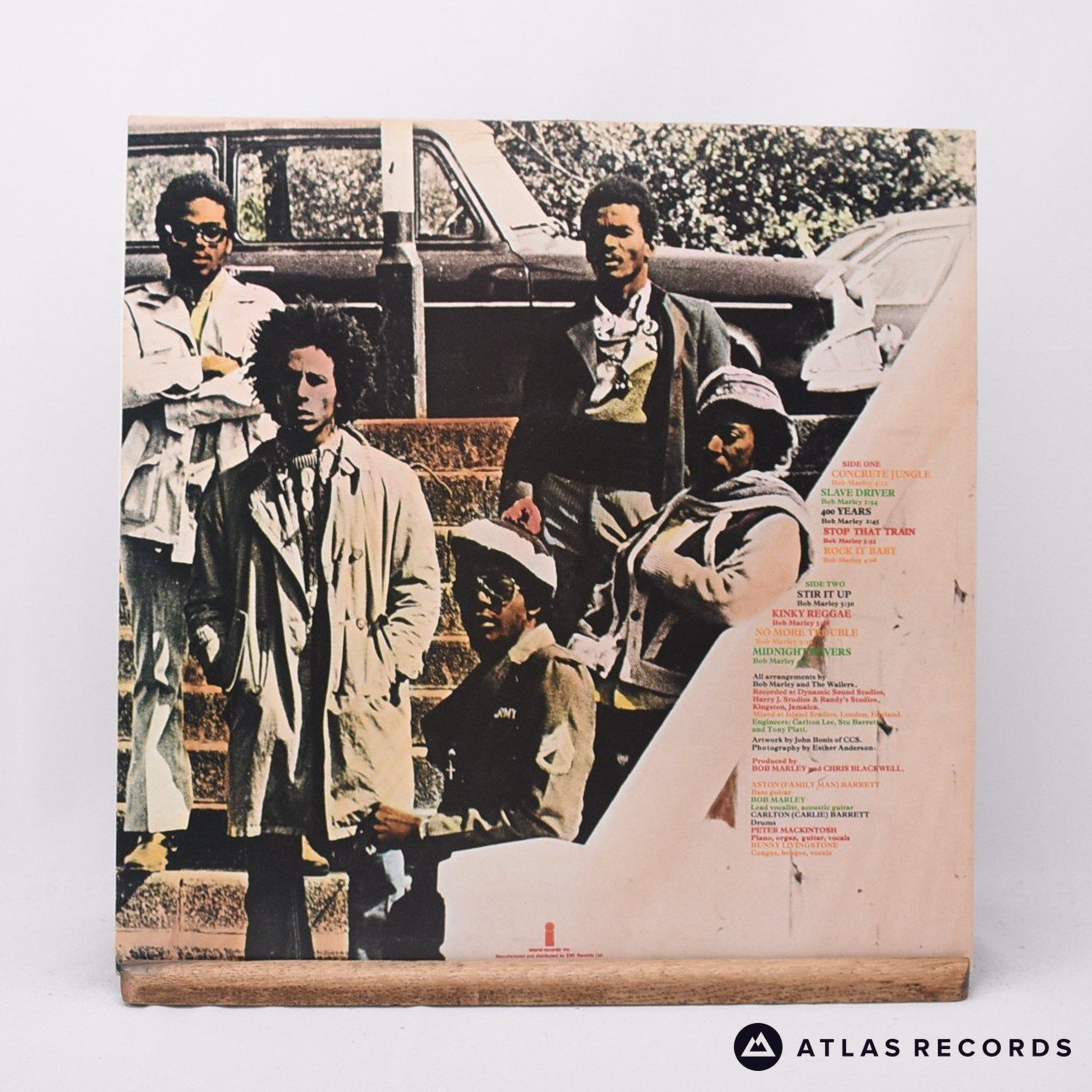 Bob Marley & The Wailers Catch A Fire LP Vinyl Record NM/EX – Atlas Records