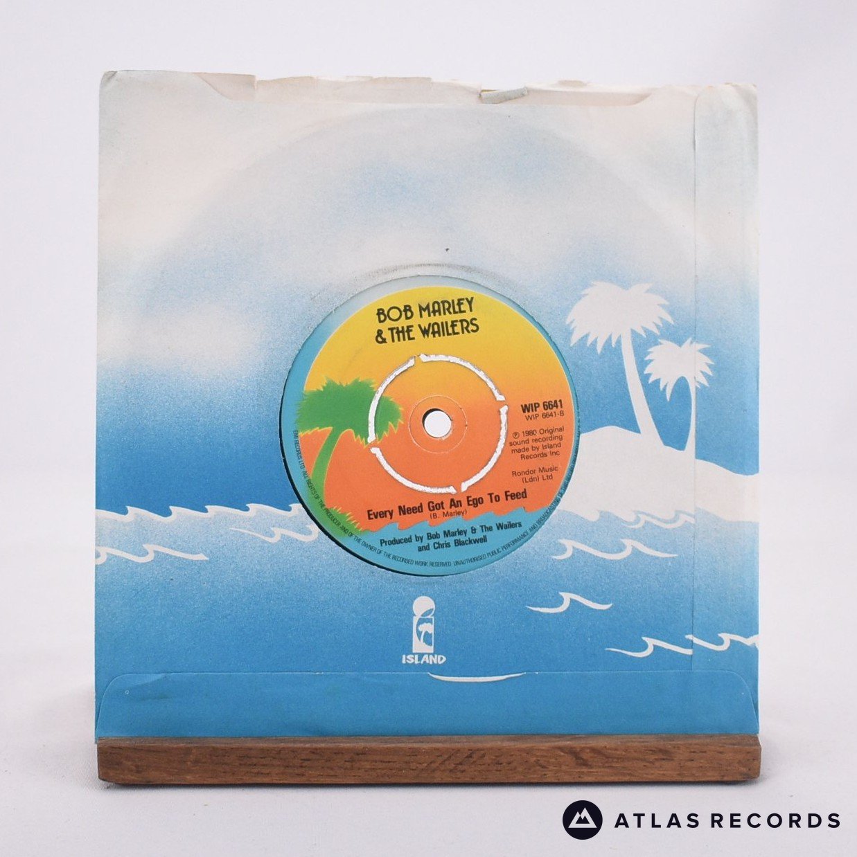 Bob Marley & The Wailers Three Little Birds 7" Vinyl VG+/VG+ – Atlas ...