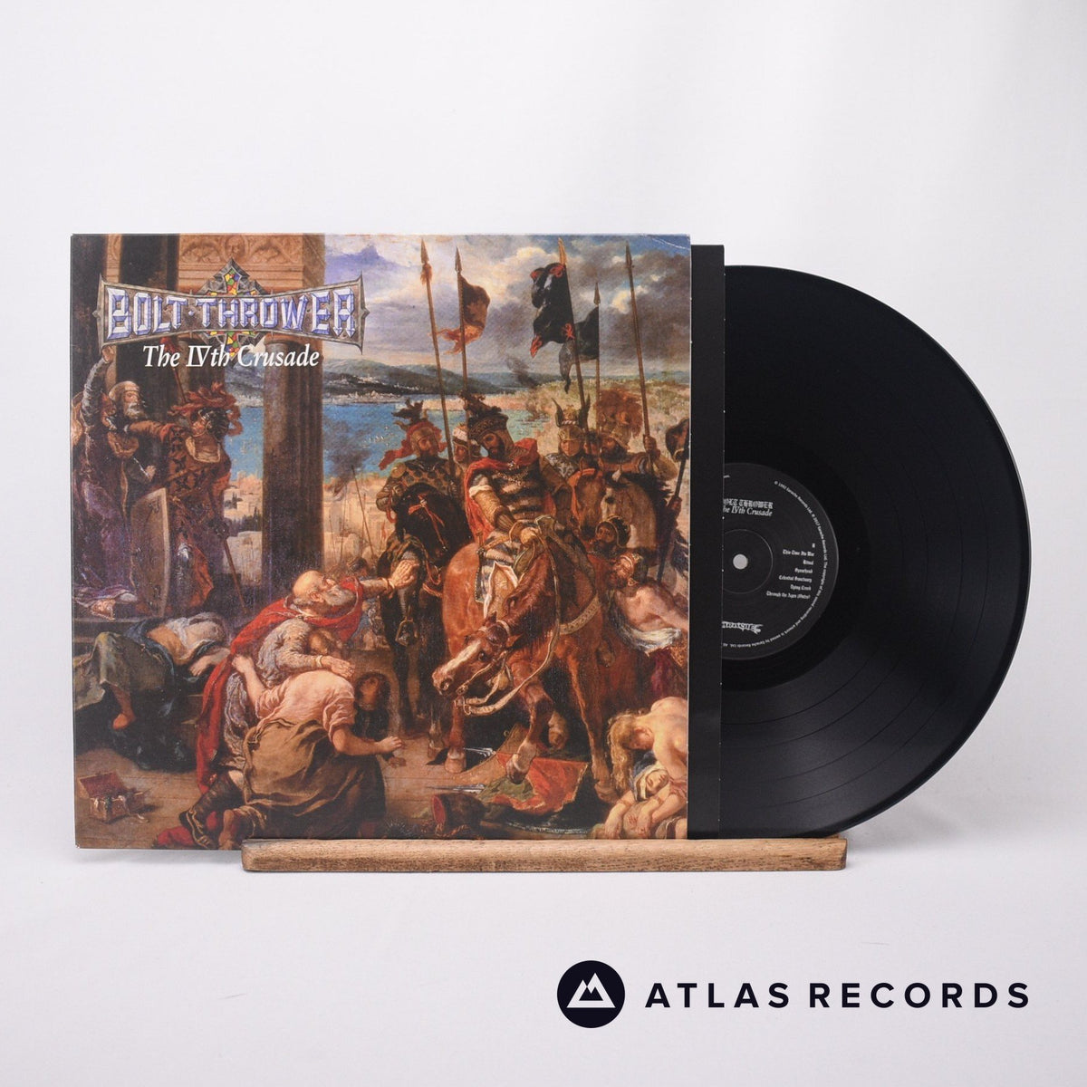 Bolt Thrower The IVth Crusade LP Vinyl Record NM/NM – Atlas Records