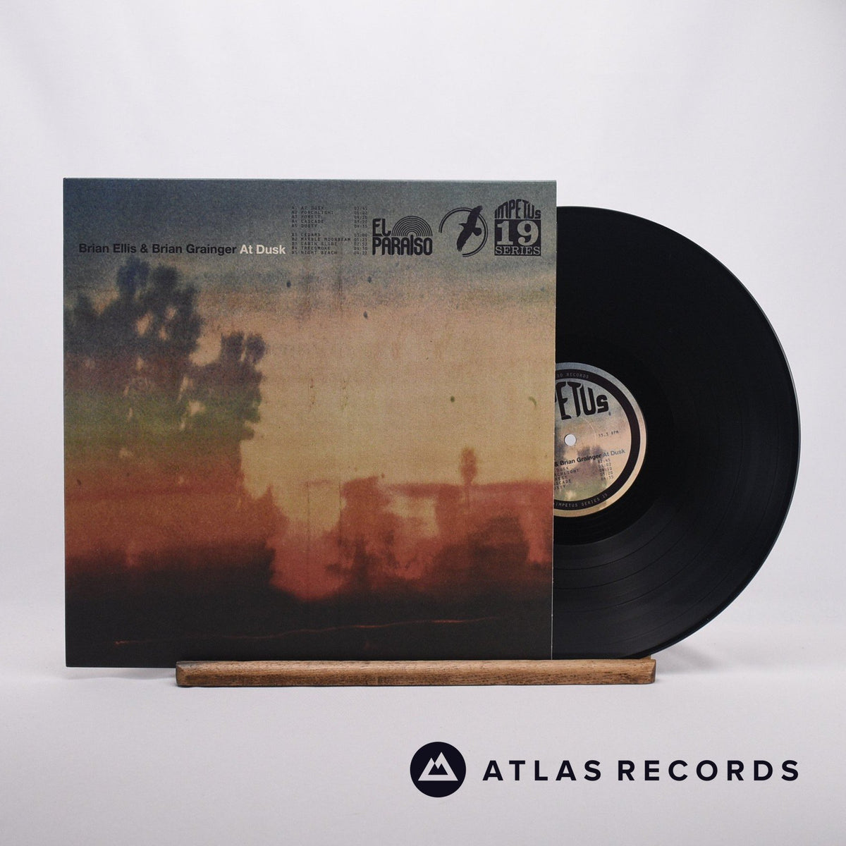 Brian Ellis At Dusk LP Vinyl Record NM/NM – Atlas Records