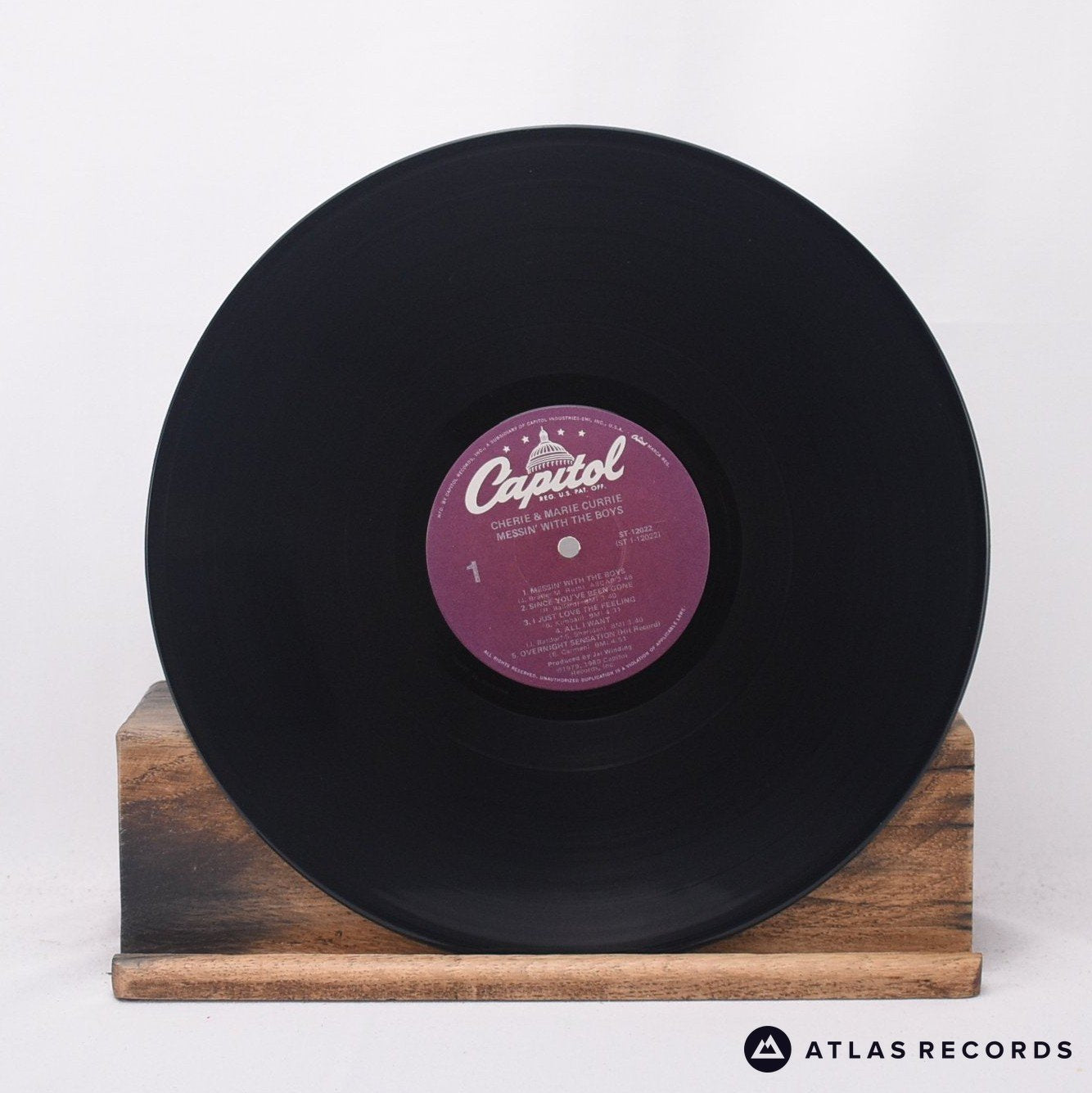 Cherie & Marie Currie Messin' With The Boys LP Vinyl EX/EX – Atlas Records