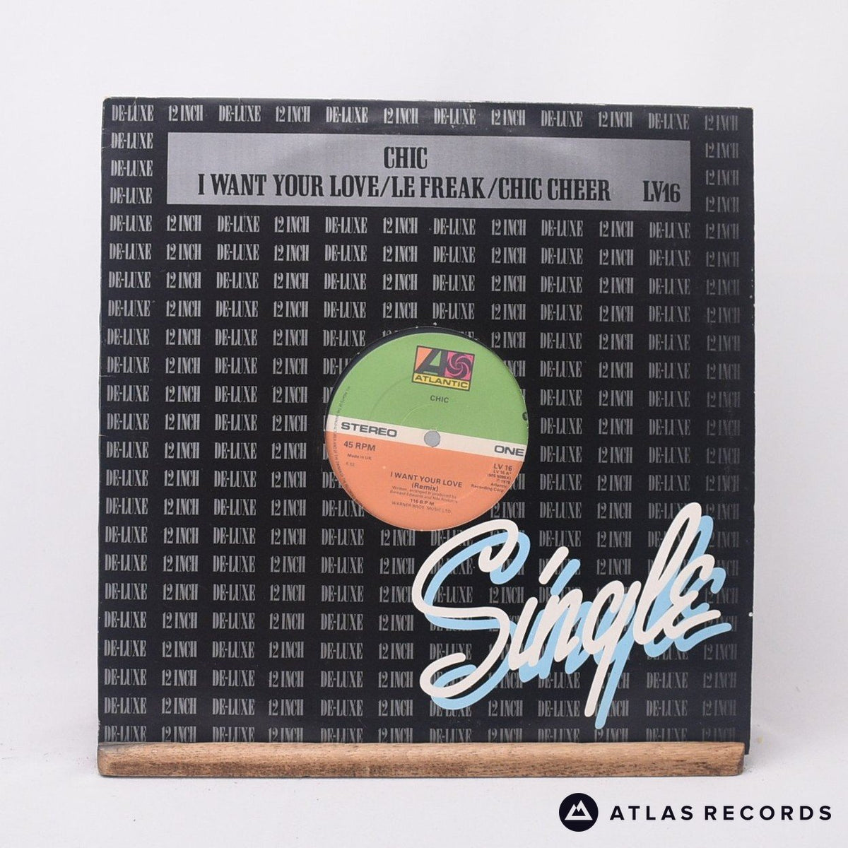 Chic I Want Your Love / Le Freak / Chic Cheer 12" Vinyl VG+/VG+ – Atlas ...