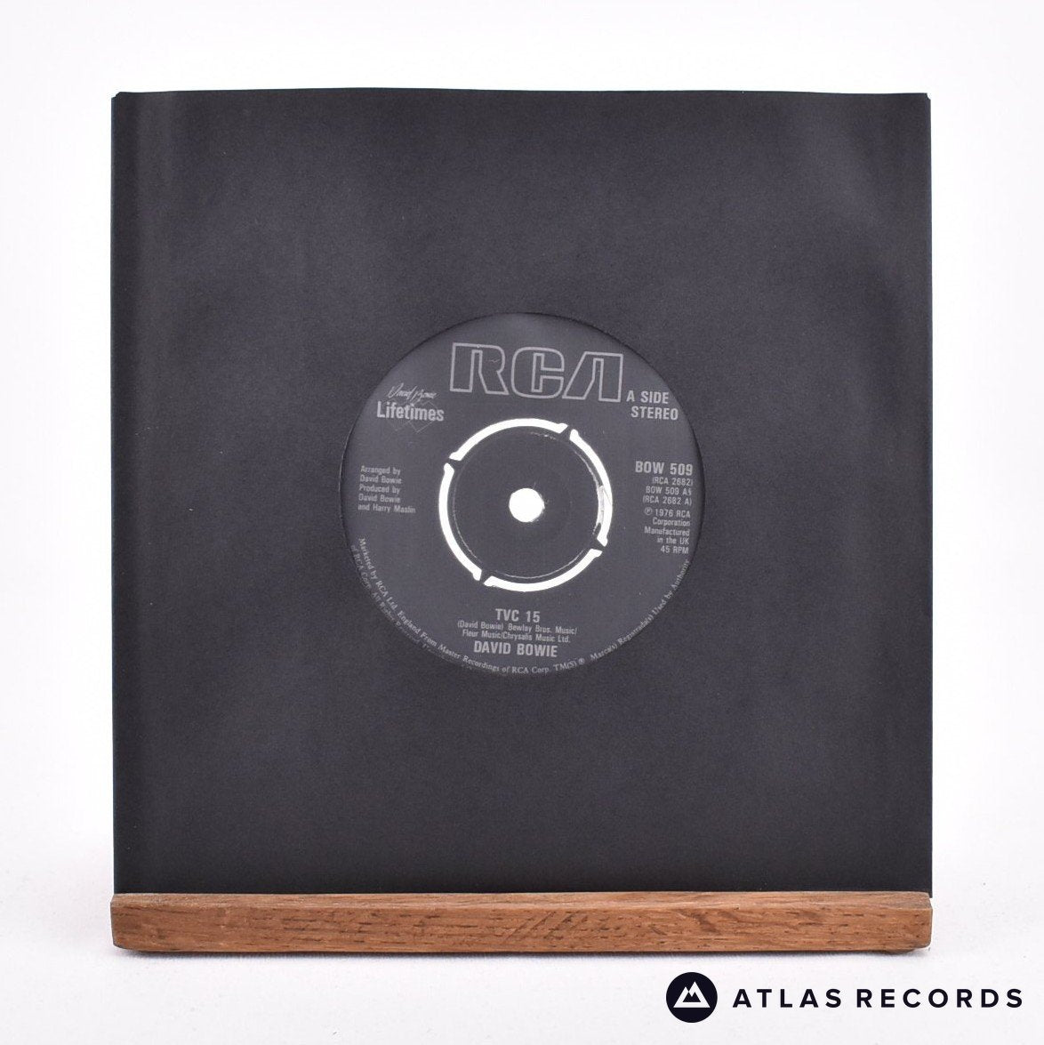 David Bowie TVC 15 7" Vinyl Record VG+ – Atlas Records