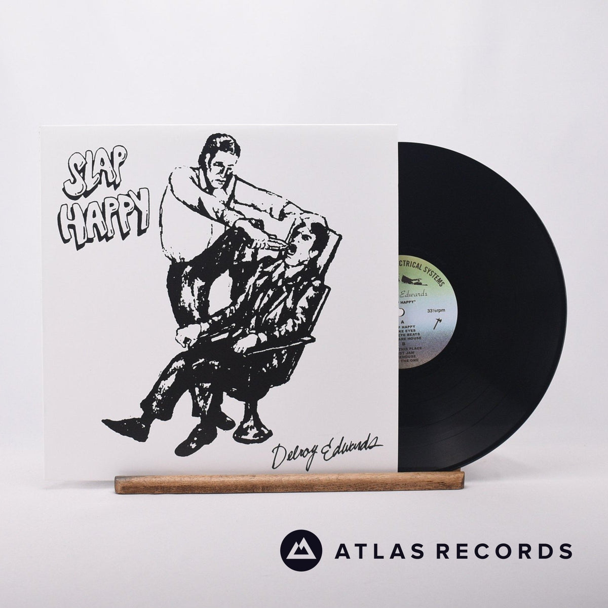 Delroy Edwards Slap Happy LP Vinyl Record NM/EX – Atlas Records