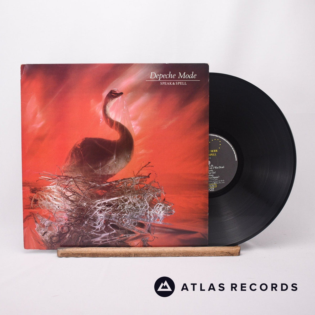 Depeche Mode Speak & Spell LP Vinyl Record VG+/EX – Atlas Records
