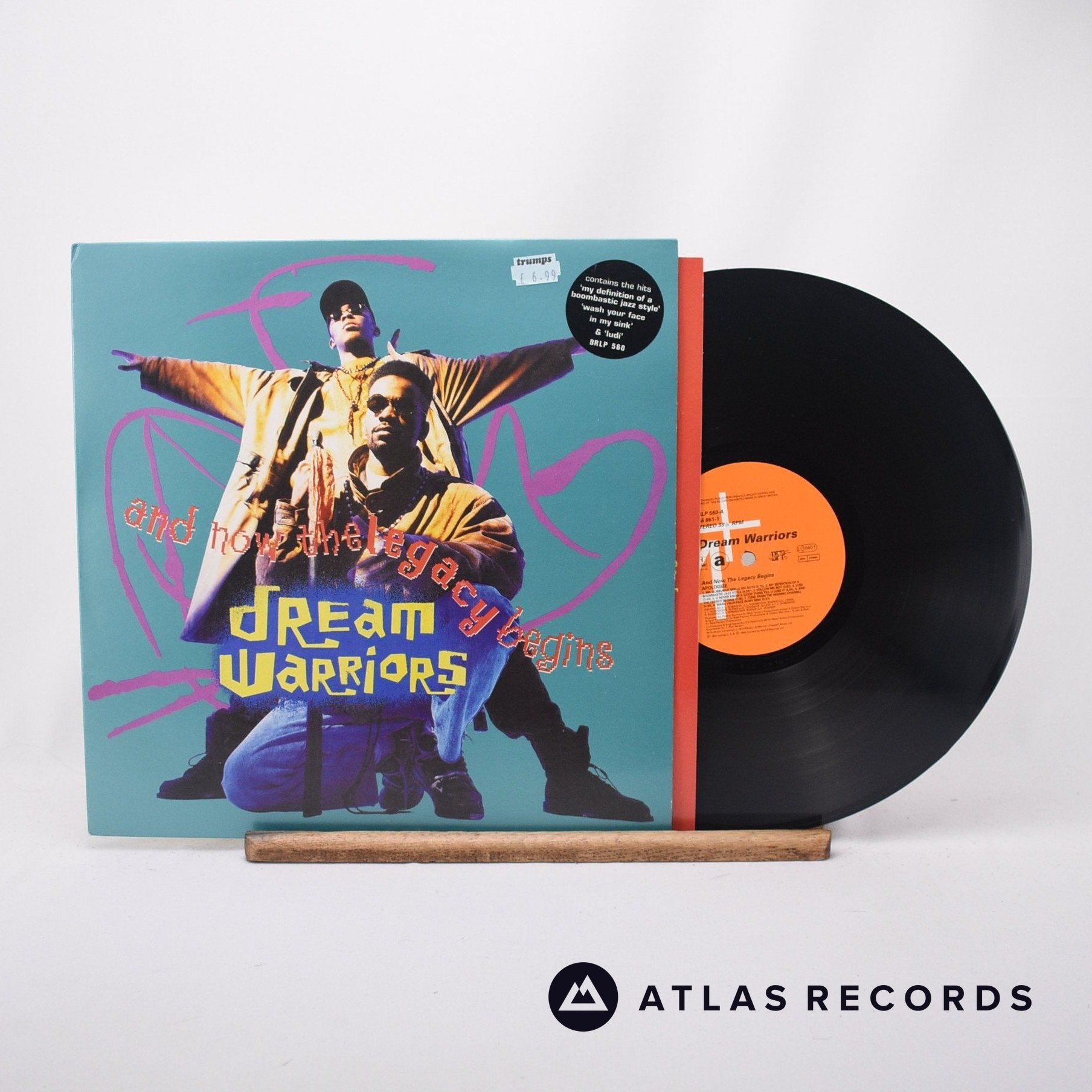 Dream Warriors And Now The Legacy Begins LP Vinyl EX/VG+ – Atlas Records