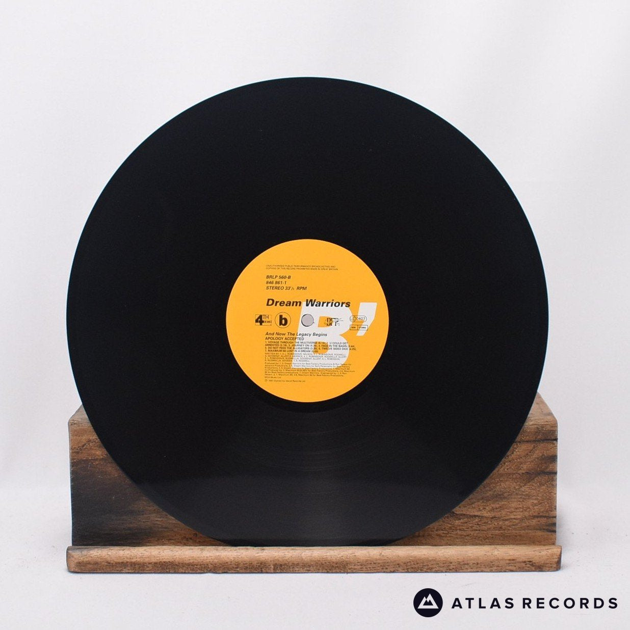 Dream Warriors And Now The Legacy Begins LP Vinyl EX/VG+ – Atlas Records