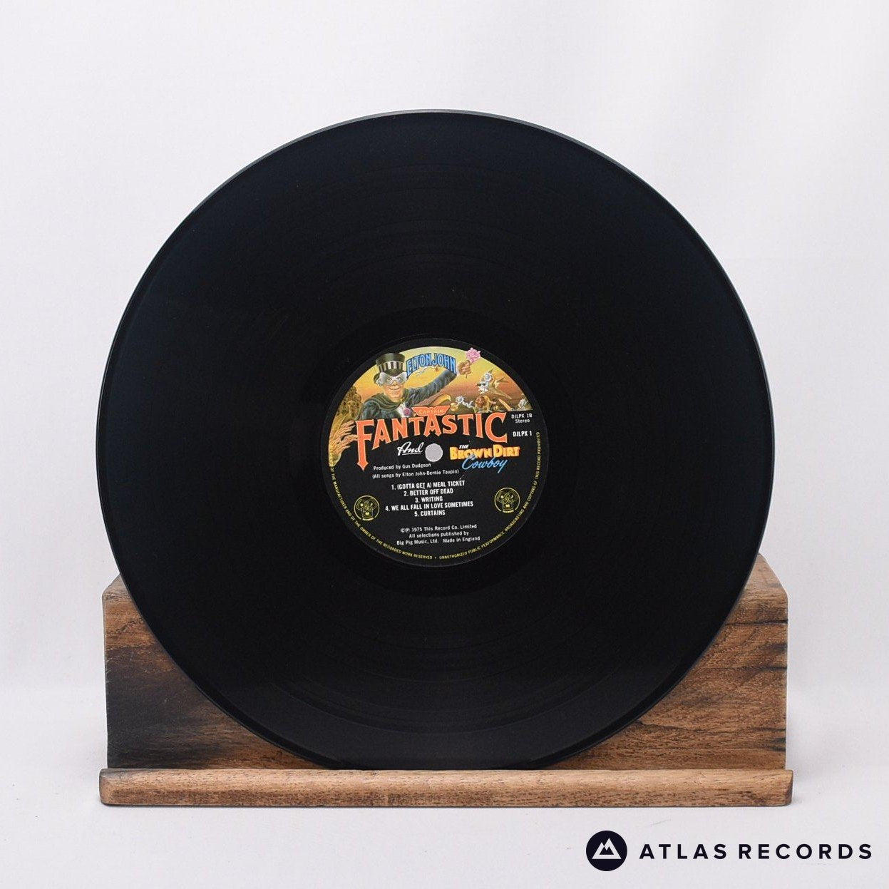 Elton John Captain Fantastic And The Brown Dirt Cowboy LP Vinyl EX/EX ...