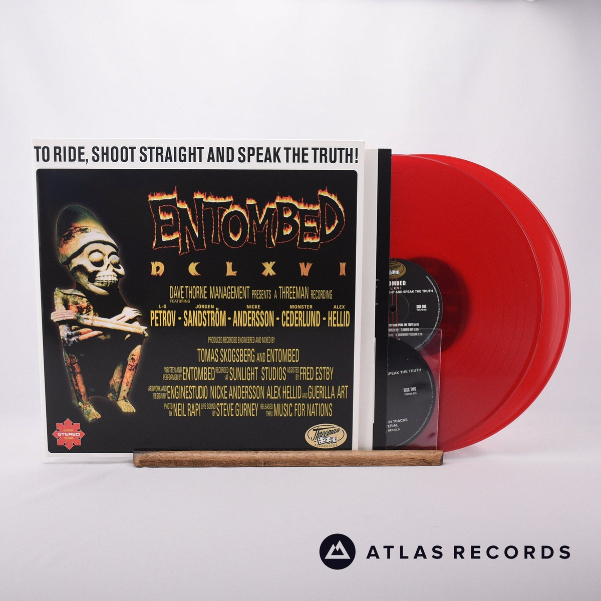 Entombed DCLXVI To Ride, Shoot Straight And Speak The Truth CD + Double ...