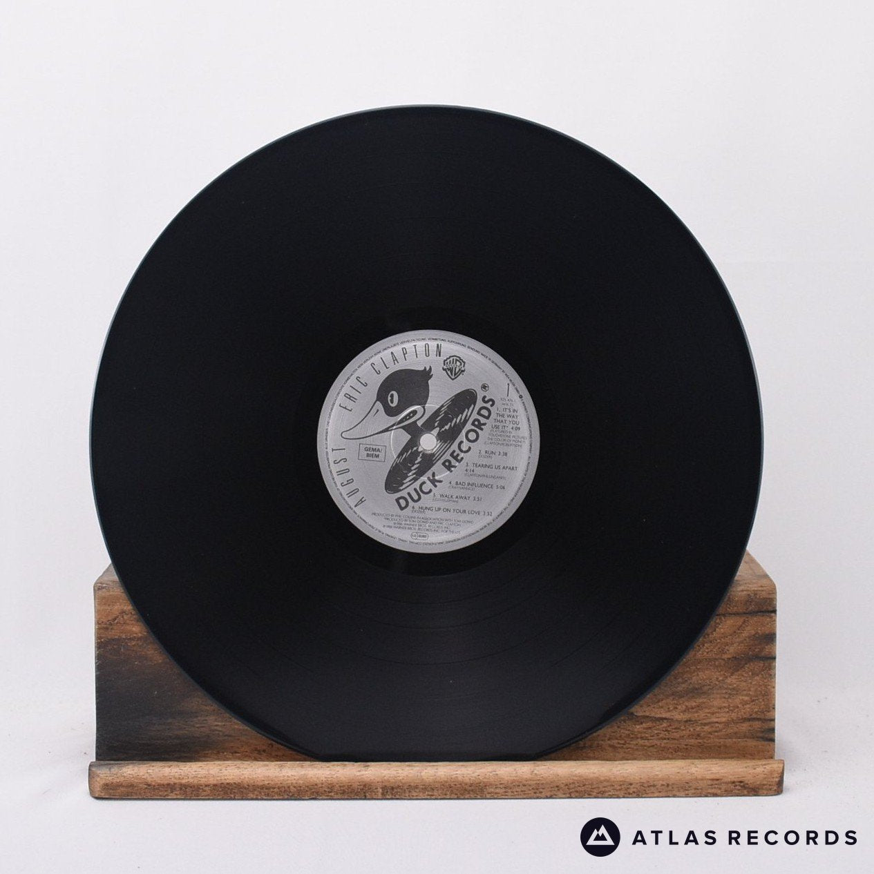 Eric Clapton August LP Vinyl Record EX/EX – Atlas Records