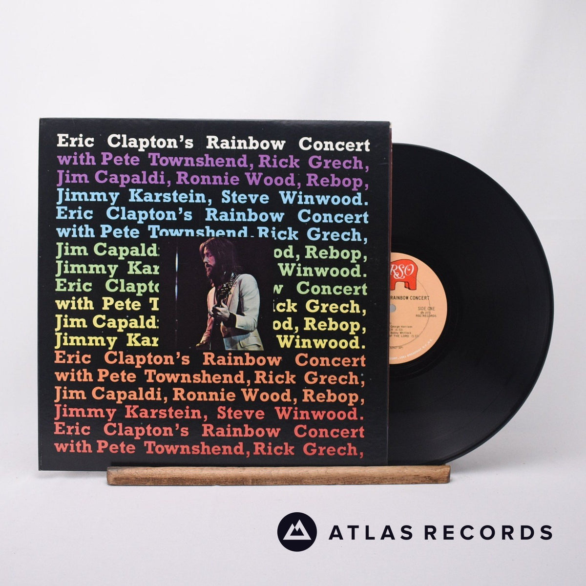 Eric Clapton Eric Clapton's Rainbow Concert LP Vinyl EX/EX – Atlas Records