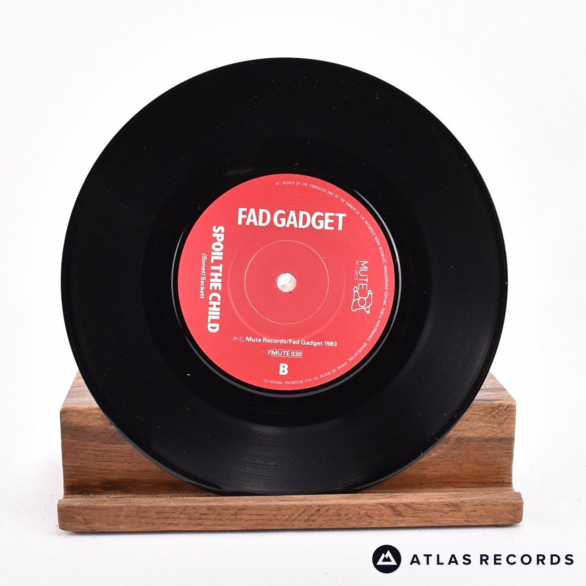 Fad Gadget Collapsing New People 7" Vinyl Record EX/EX – Atlas Records