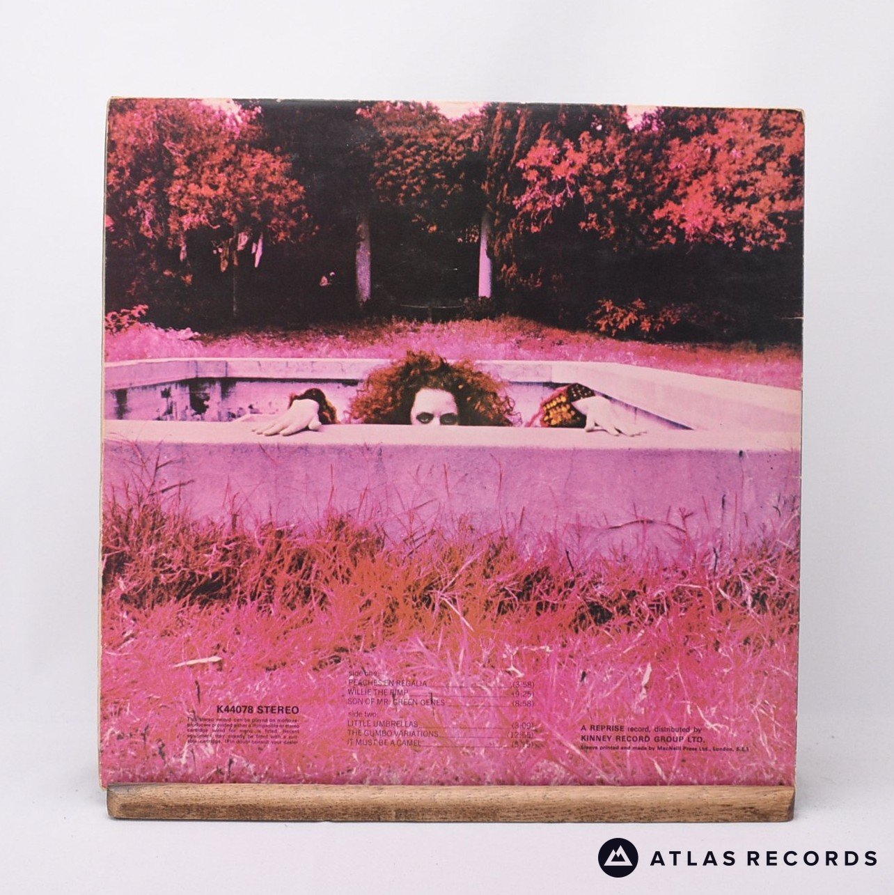 Frank Zappa Hot Rats LP Vinyl Record VG+/VG+ – Atlas Records