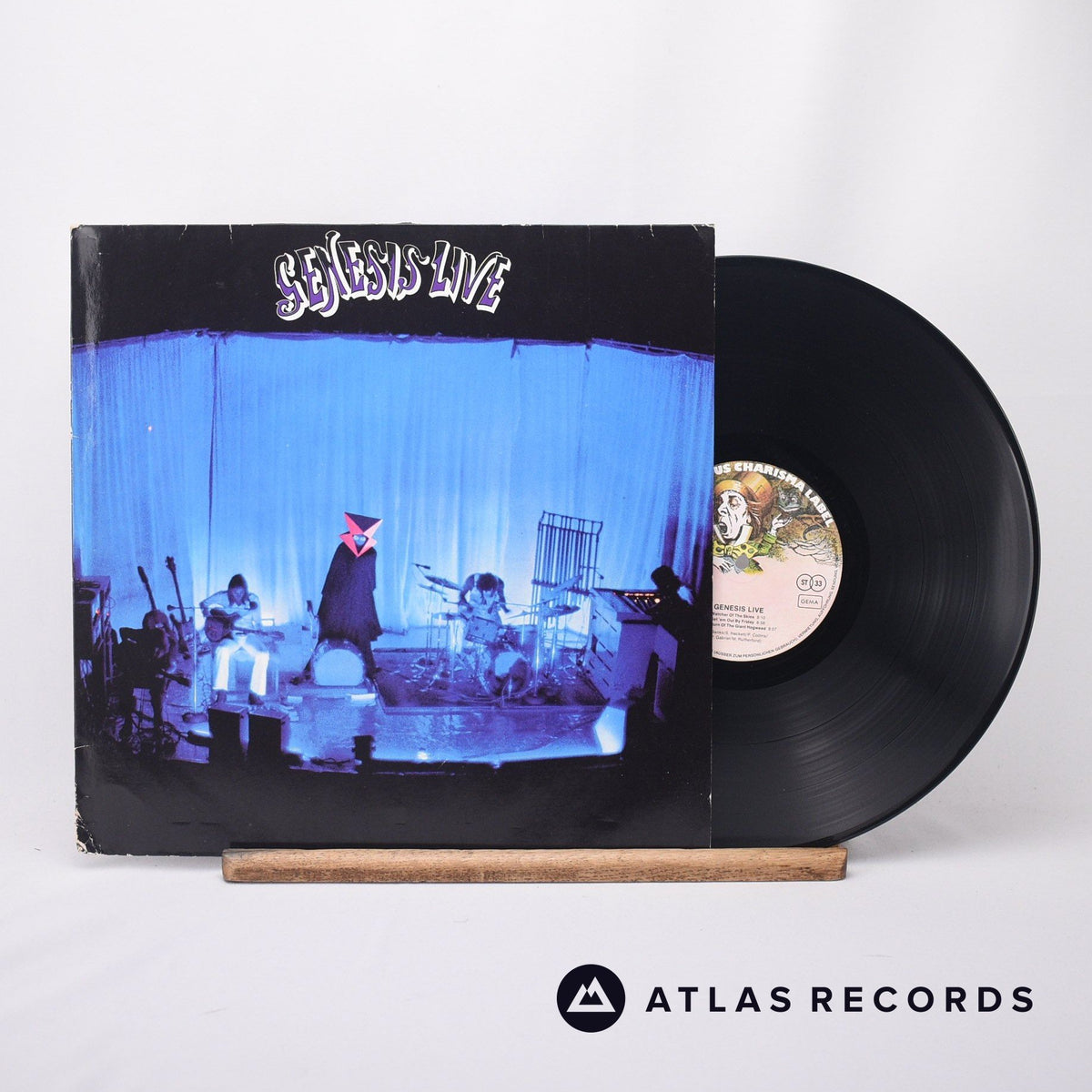 Genesis Live LP Vinyl Record VG+/VG+ – Atlas Records