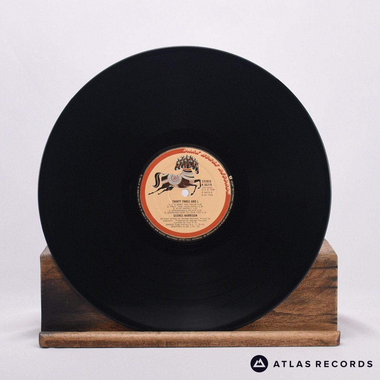 George Harrison Thirty Three & 1/3 LP Vinyl Record VG+/VG+ – Atlas Records