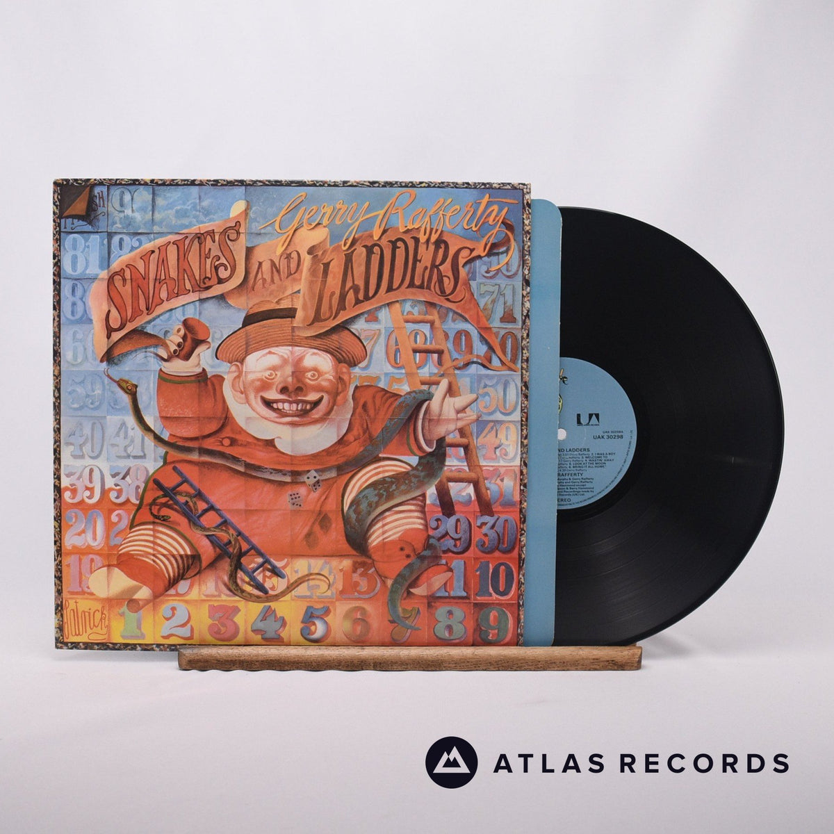 Gerry Rafferty Snakes And Ladders LP Vinyl Record EX/EX – Atlas Records