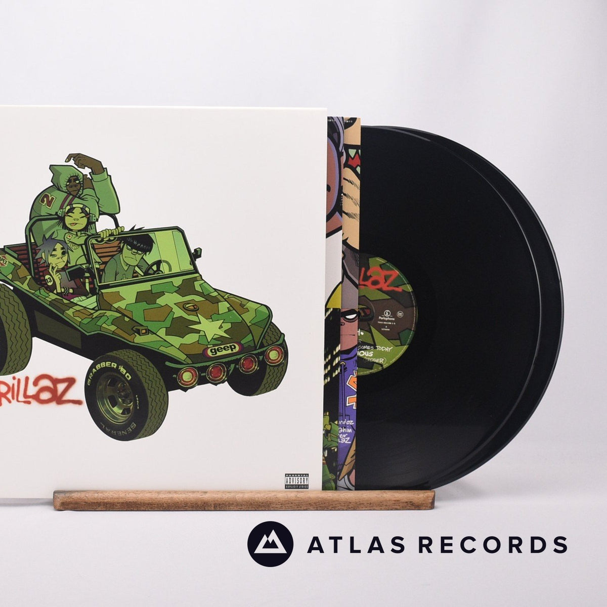 Gorillaz Gorillaz Double LP Vinyl Record NM/EX – Atlas Records