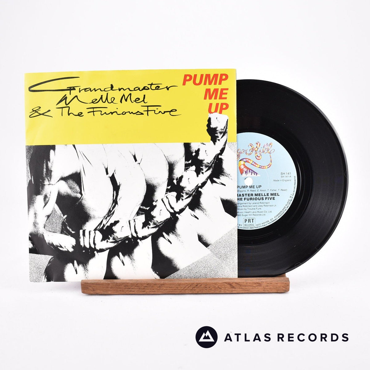 Grandmaster Melle Mel & The Furious Five Pump Me Up 7" Vinyl EX/VG+ ...