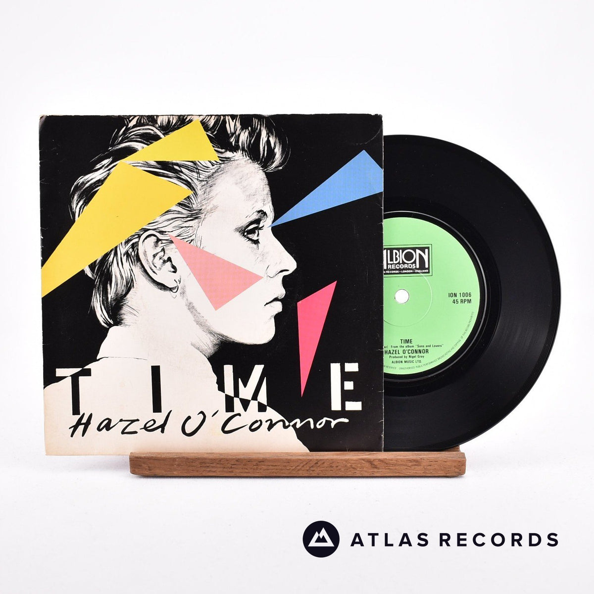 Hazel O'Connor Time 7" Vinyl Record VG+/VG+ – Atlas Records