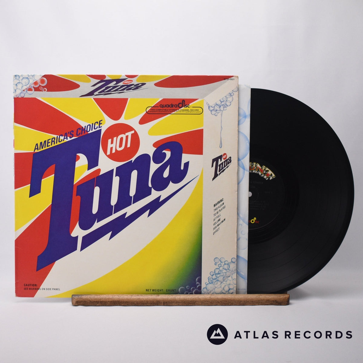 Hot Tuna America's Choice LP Vinyl Record EX/EX – Atlas Records