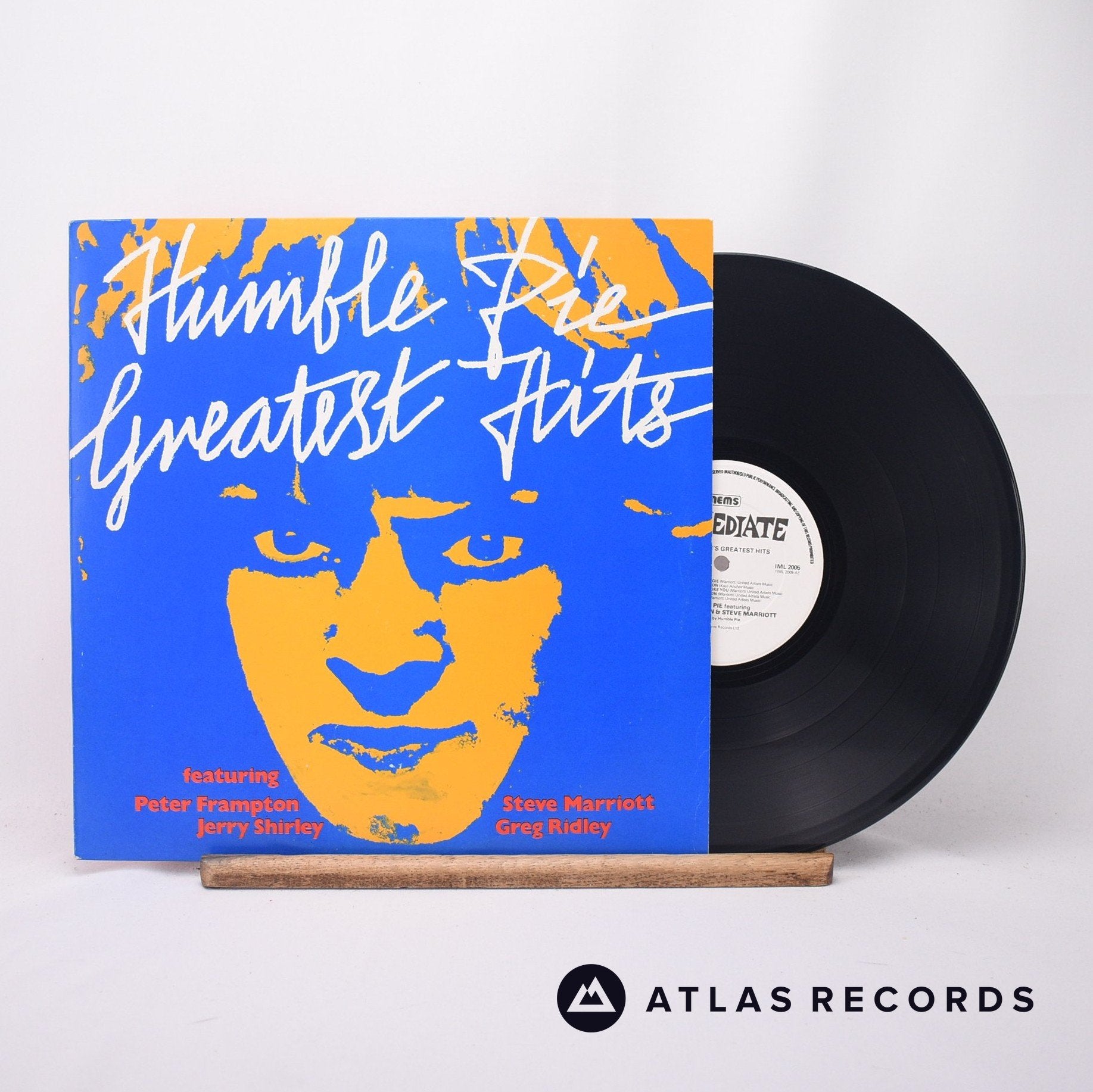 Humble Pie Greatest Hits LP Vinyl Record EX/EX – Atlas Records