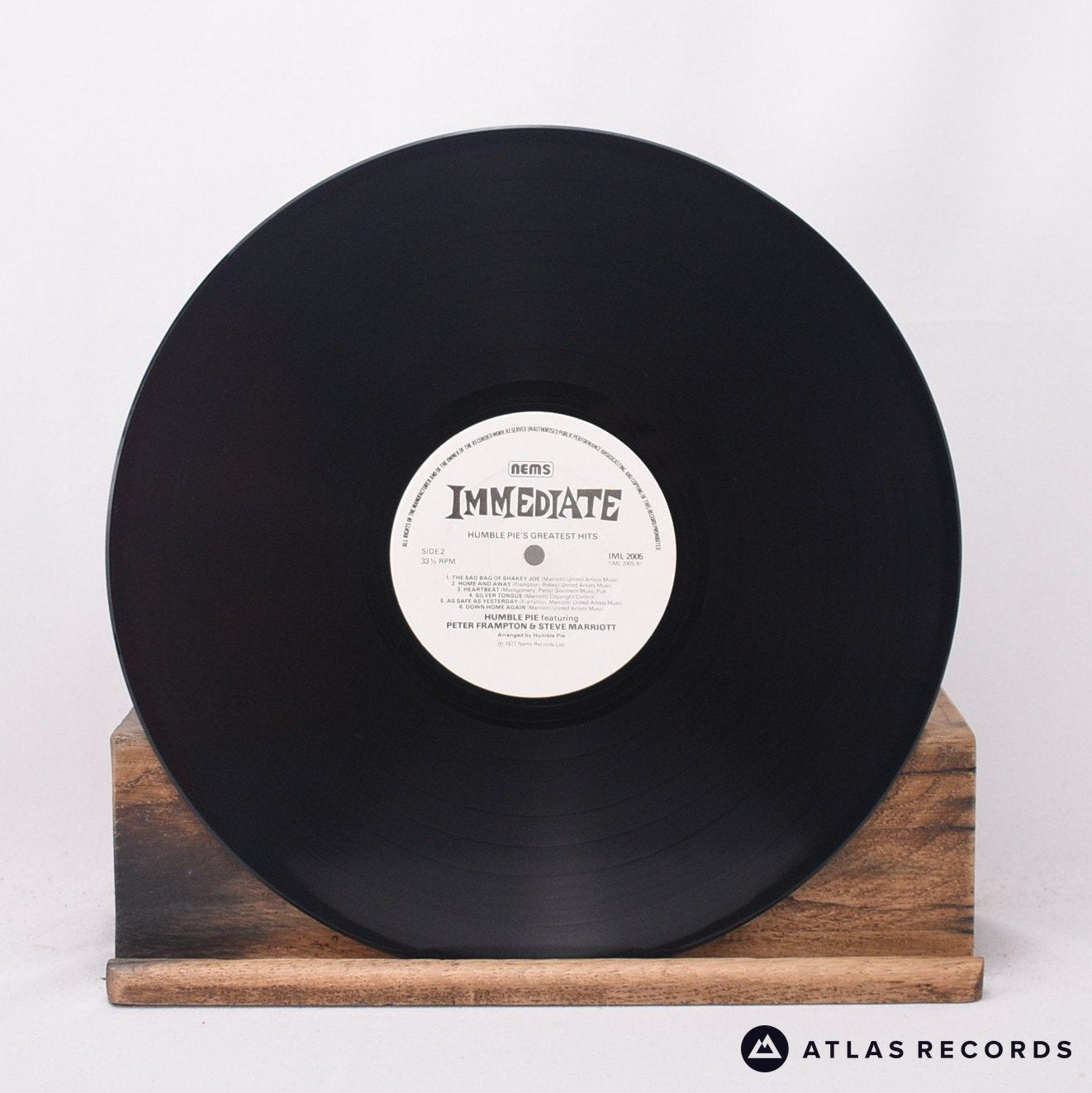 Humble Pie Greatest Hits LP Vinyl Record EX/EX – Atlas Records