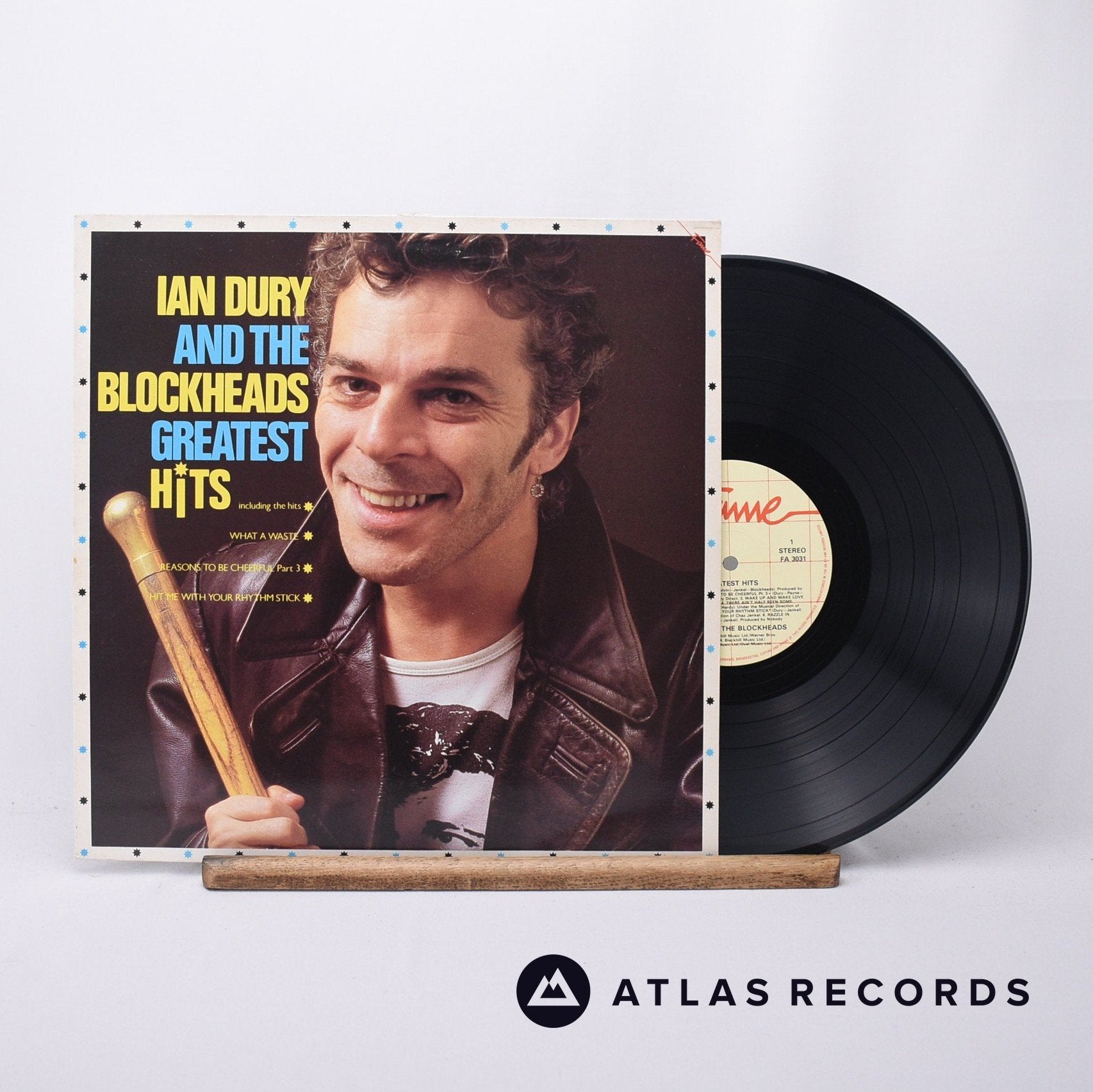 Ian Dury And The Blockheads Greatest Hits LP Vinyl VG+/VG+ – Atlas Records
