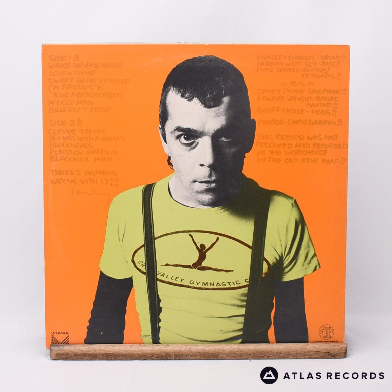 Ian Dury New Boots And Panties!! LP Vinyl Record EX/EX – Atlas Records