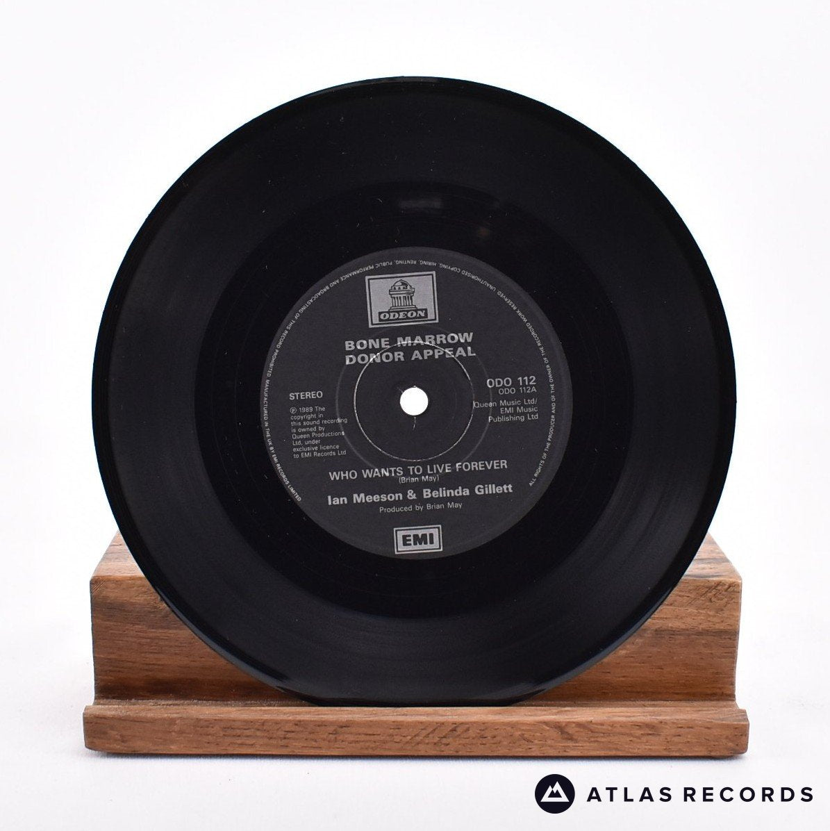Ian Meeson Who Wants To Live Forever 7" Vinyl Record EX/EX – Atlas Records
