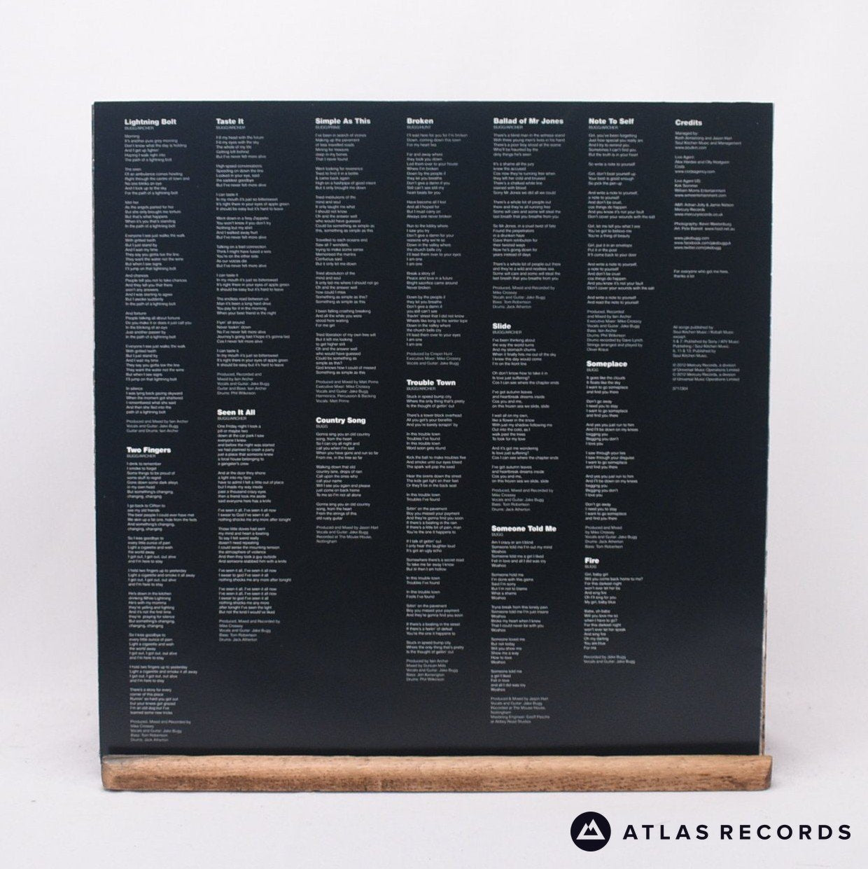 Jake Bugg Jake Bugg LP Vinyl Record NM/NM – Atlas Records