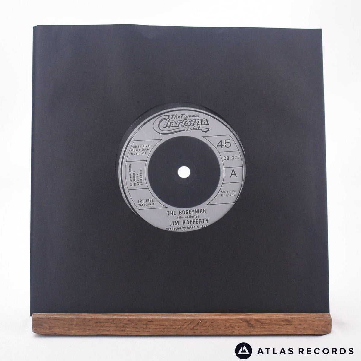 Jim Rafferty The Bogeyman 7" Vinyl Record EX – Atlas Records