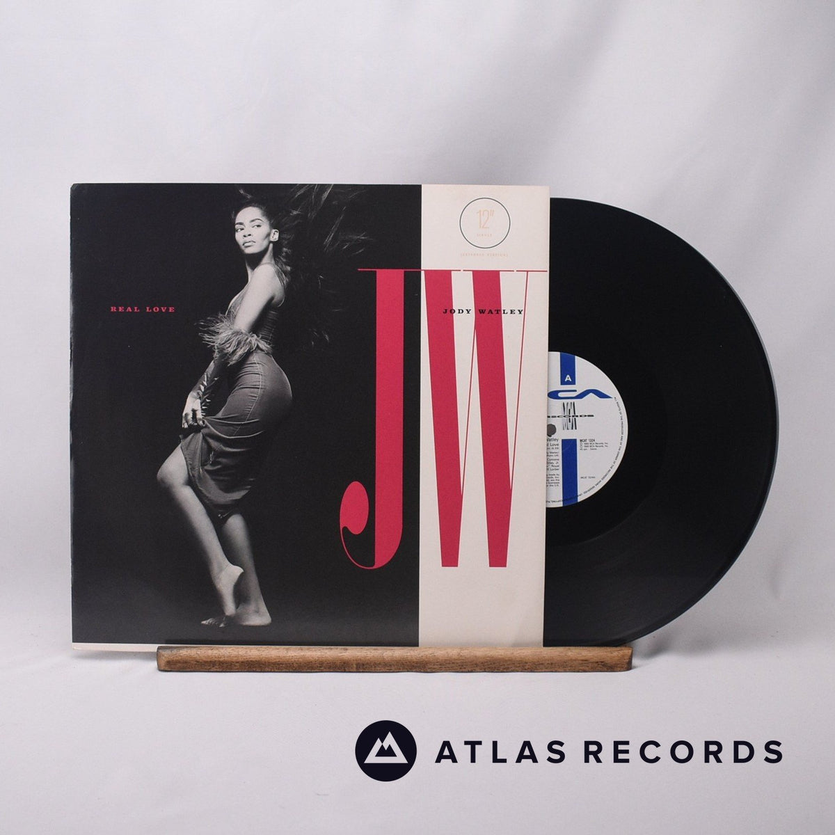 Jody Watley Real Love 12" Vinyl Record EX/EX – Atlas Records