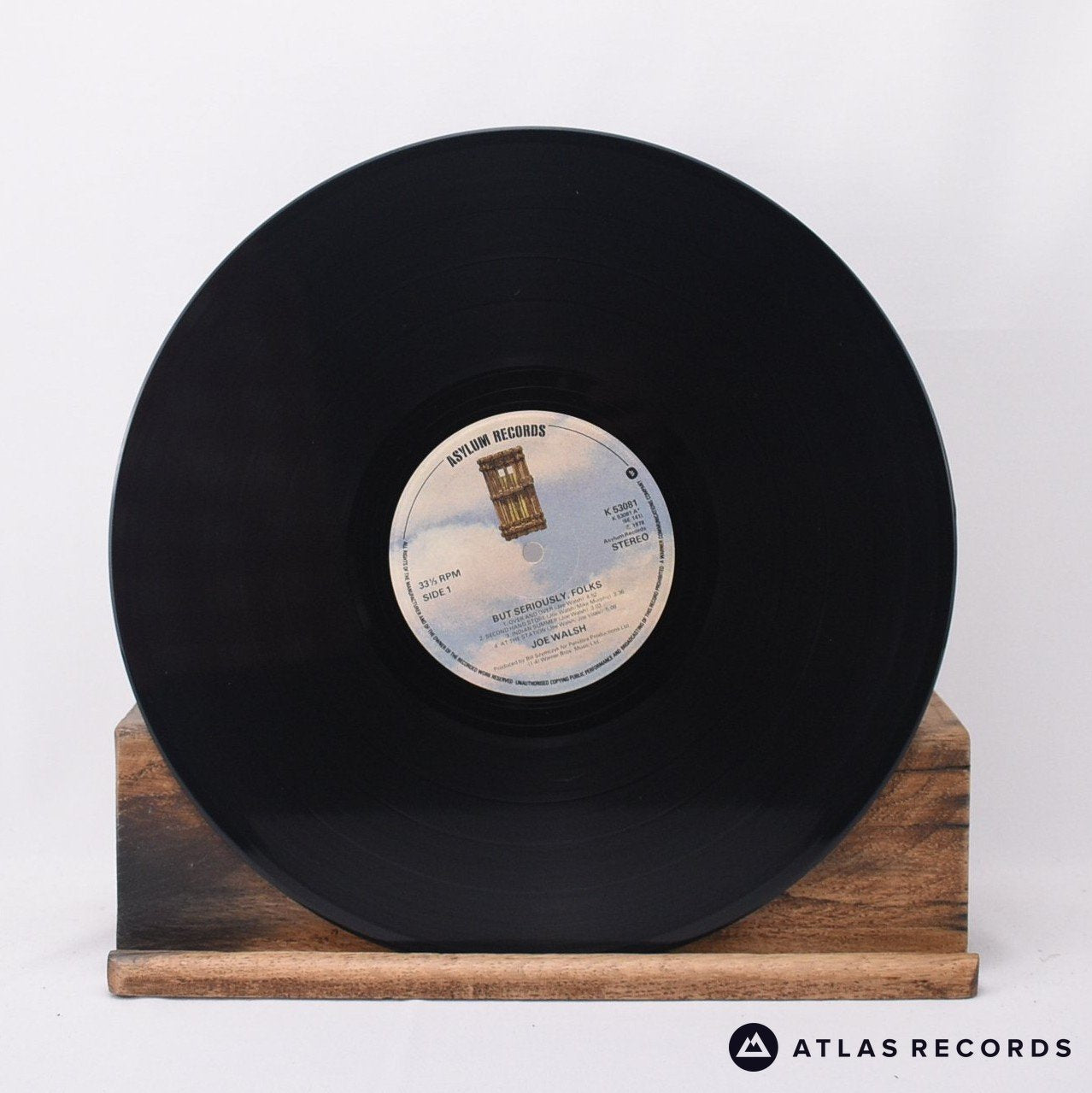 Joe Walsh "But Seriously, Folks..." LP Vinyl Record VG+/EX – Atlas Records