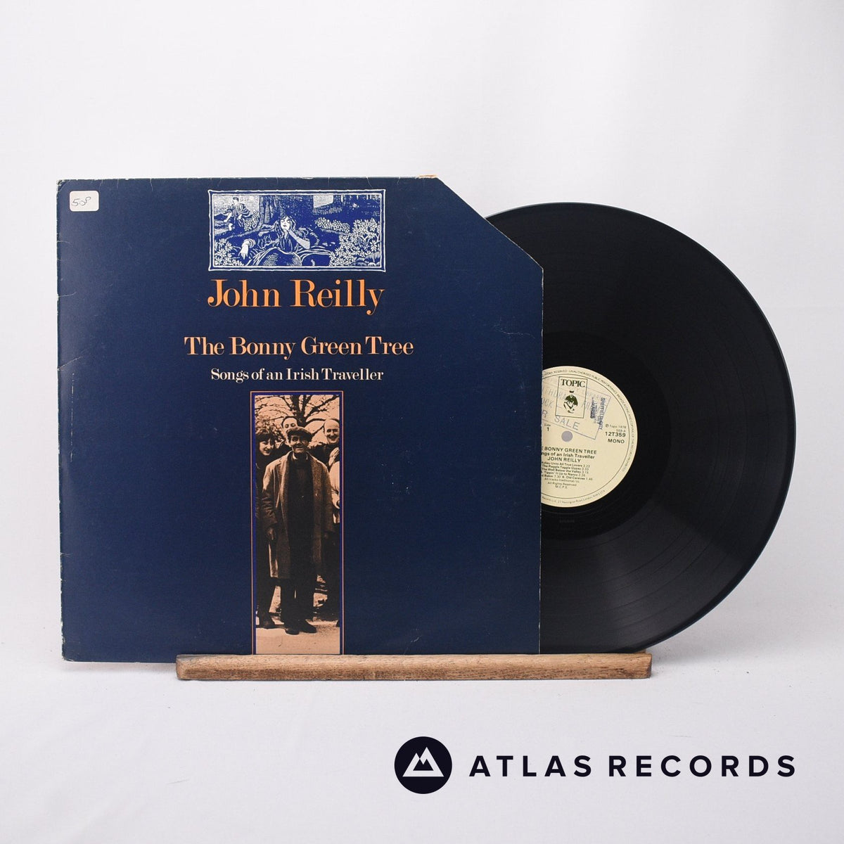 John Reilly The Bonny Green Tree LP Vinyl Record VG/EX – Atlas Records